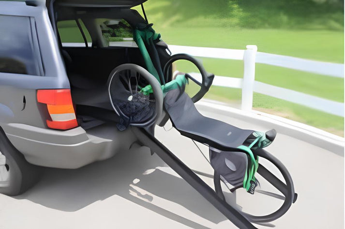 Small SUV Recumbent Trike Carrier Two 5' Ramps | All Around E-Bikes ...