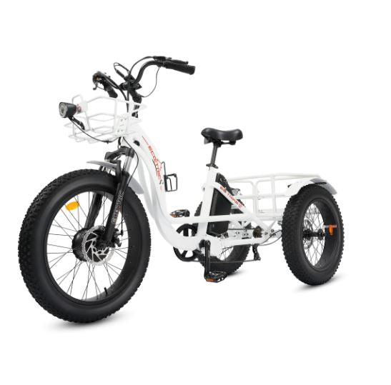 Ecotric 750w 48v Electric Tricycle with Front Basket + Rear Rack – All ...