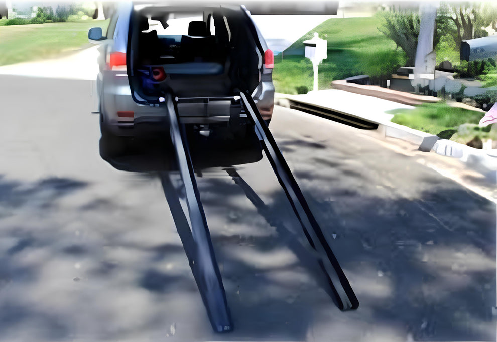 Electric Tricycle Carrier Easy Load Ramp System XL,trike carrier for ...