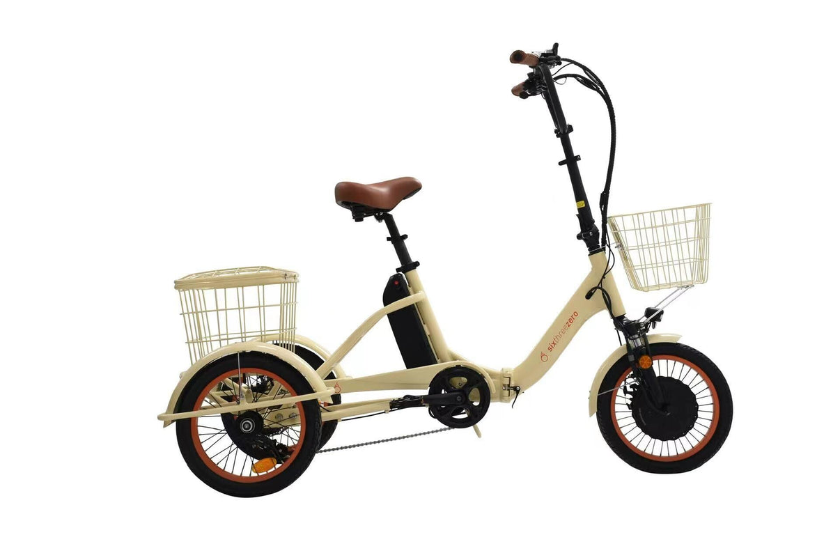 Easy Transit 750w Folding E-Trike by Sixthreezero – All Around E-Bikes
