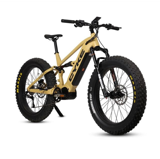Falcon X 1000w Mid Drive Full Suspension E Bike by Cyke – All Around E ...